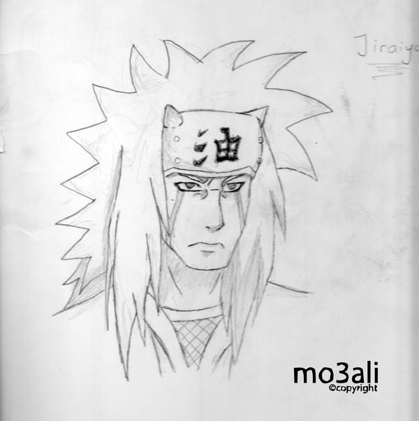Jiraiya Sketch By Mo3ali On Deviantart