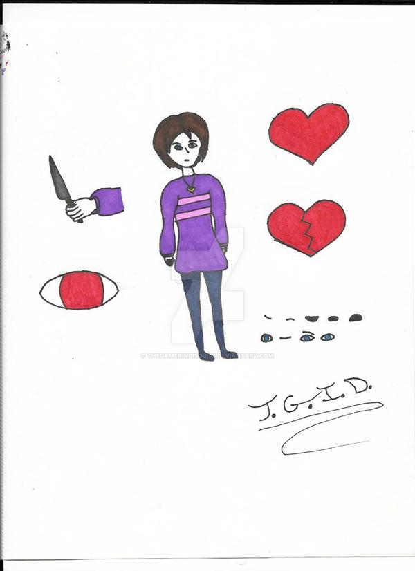 Frisk Concept Art 1 By Thegamerindisguise On Deviantart