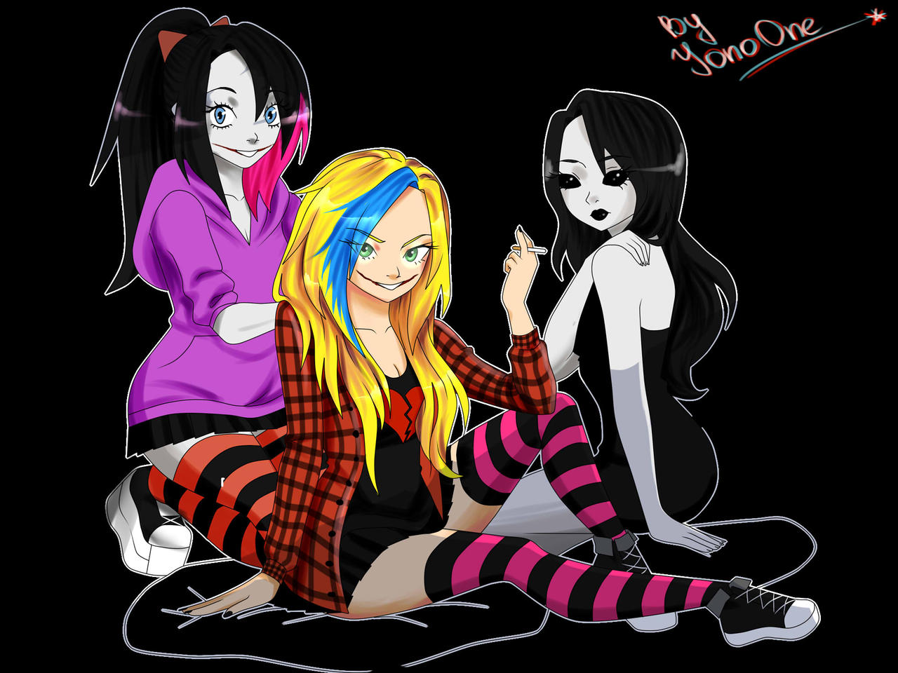 T Stasy The Killernina And Jane By Yonoone On Deviantart