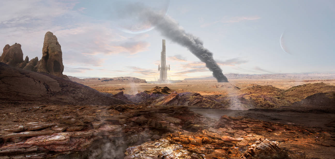 Citizen in the Temple concept matte by rich35211 on DeviantArt Citizen in the Temple concept matte by rich35211 on DeviantArt