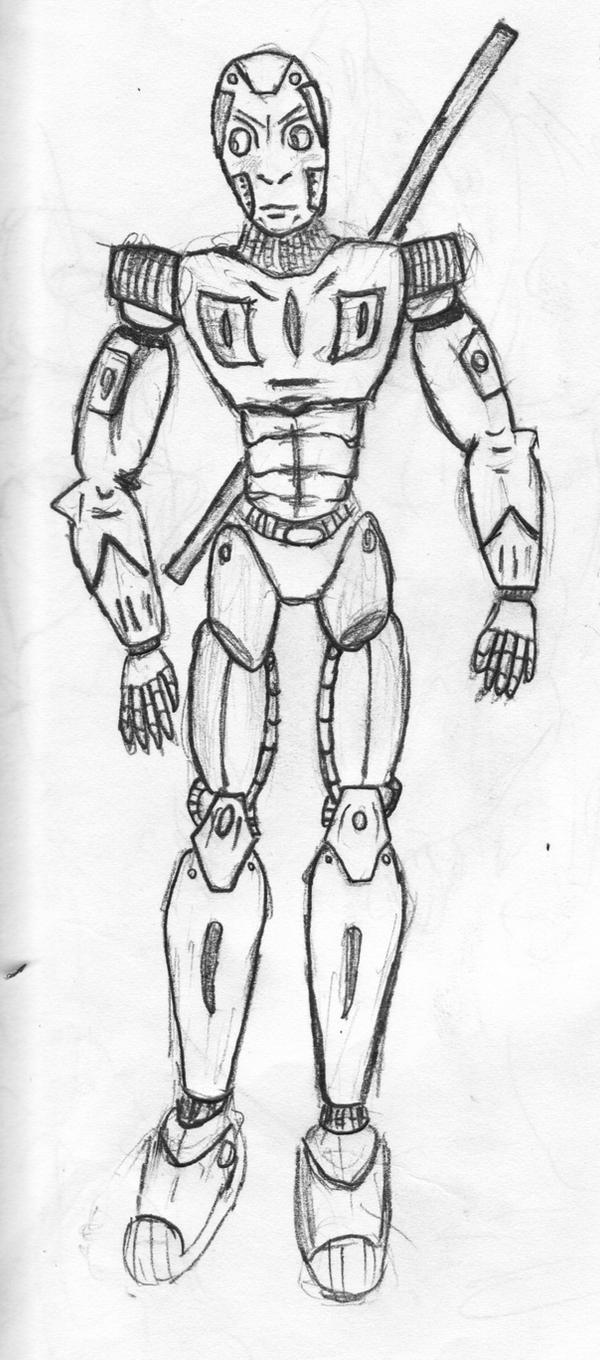 Samurai Cyborg by Razullo on DeviantArt