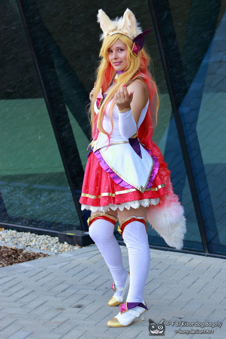 Star Guardian Ahri 2 By V Kony On Deviantart