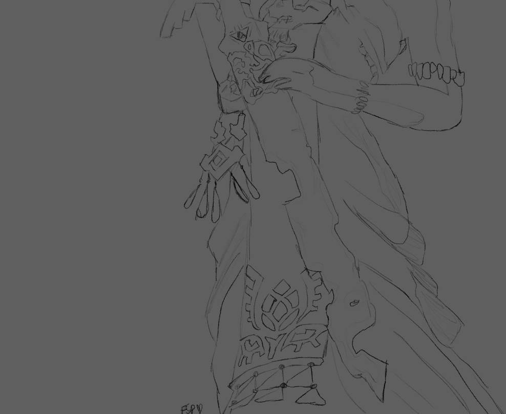 Zelda Totk Sketch By Lycheestardust7 On Deviantart