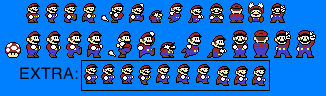 Sml2 Modern Mario Sprite Sheet By Majorgenieponygirl90 On Deviantart