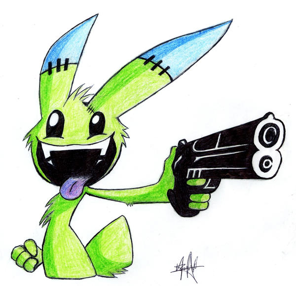 mad bunny by vachekiwi on DeviantArt