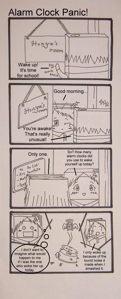 Hon-Com - Alarm clock Panic by Sybilus on DeviantArt
