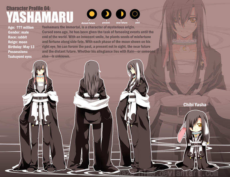 Yashamaru Character Sheet by Kaze-Hime on DeviantArt