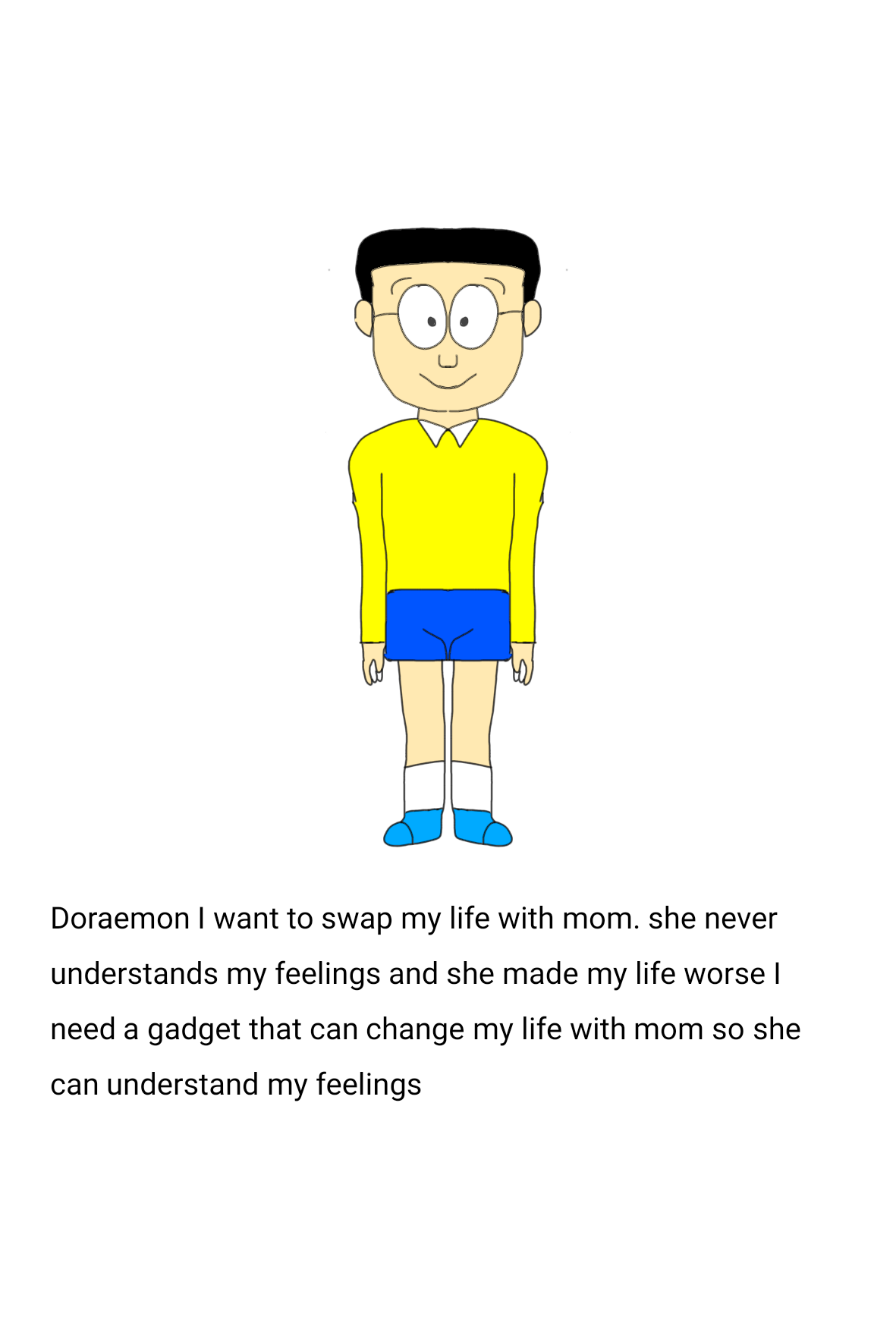 Nobita And Tamako Mom Swap Places 1 By Ragimania On Deviantart