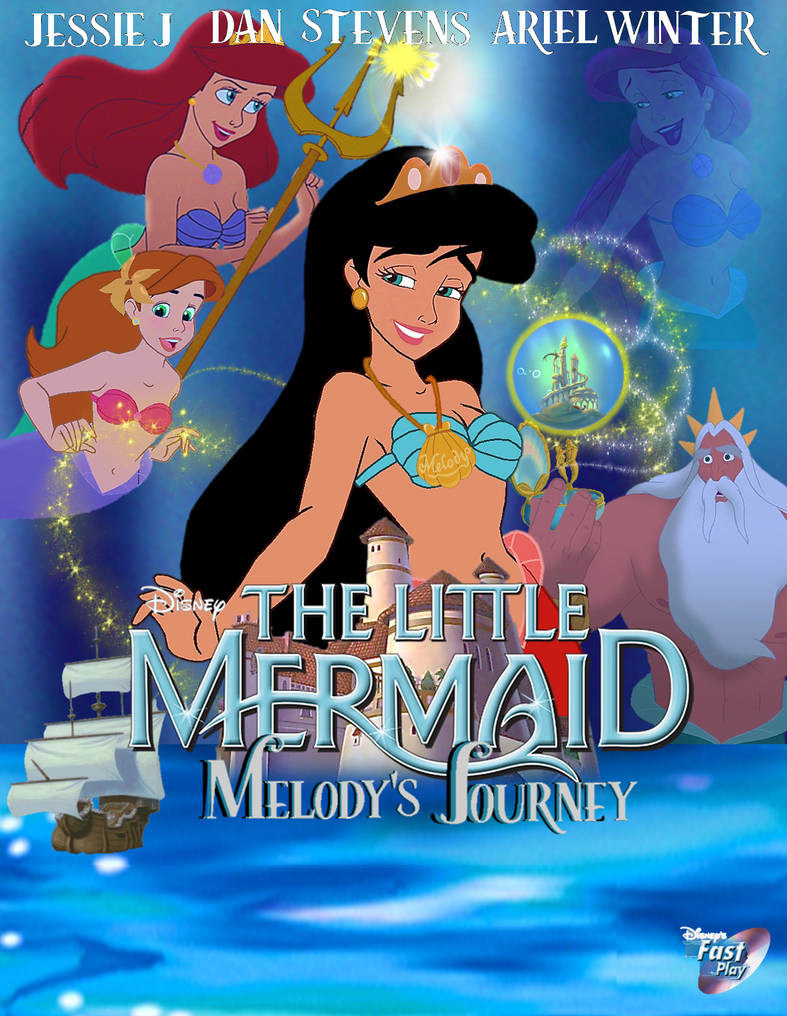 The Little Mermaid Melodys Journey Cover By Princesscreation345 On Deviantart