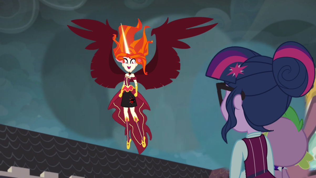 Solar Eclipse turns to Sci Twi by PrincessCreation345 on DeviantArt Solar Eclipse turns to Sci Twi by PrincessCreation345 on DeviantArt
