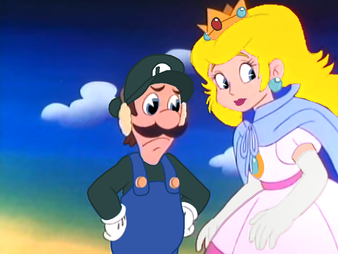 Smbss Edited Luigi And Princess Peach By Princesscreation345 On Deviantart