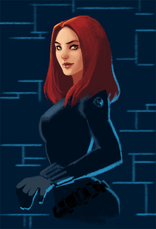 Marvel Black Widow By Lucidorange On Deviantart