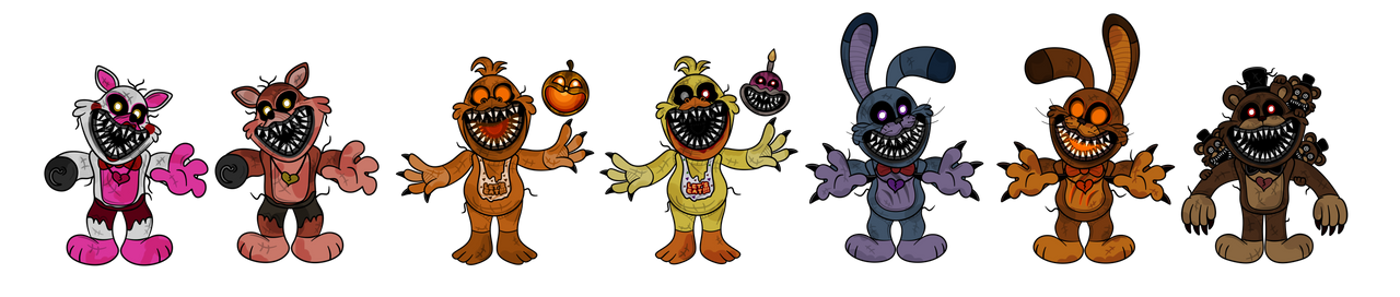 FNAF 4 Animatronics as Smiling Critters (Part 1) by YuYu-Bi on DeviantArt FNAF 4 Animatronics as Smiling Critters (Part 1) by YuYu-Bi on DeviantArt