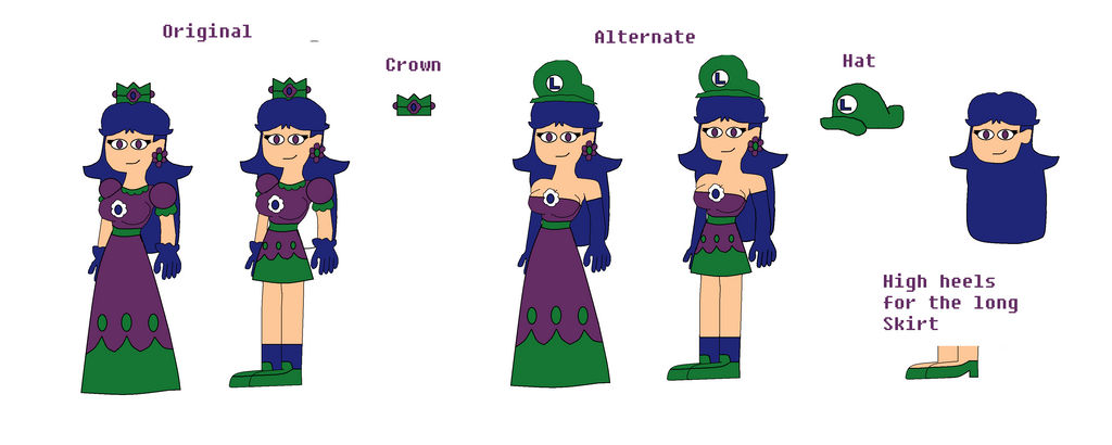 Princess Lucy Reference By Pac Mario64 On Deviantart