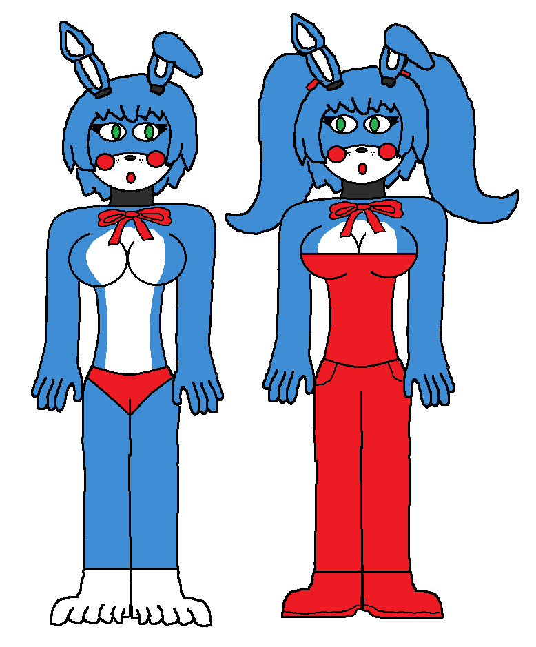 2 Fnia Bonnies By Pac Mario64 On Deviantart