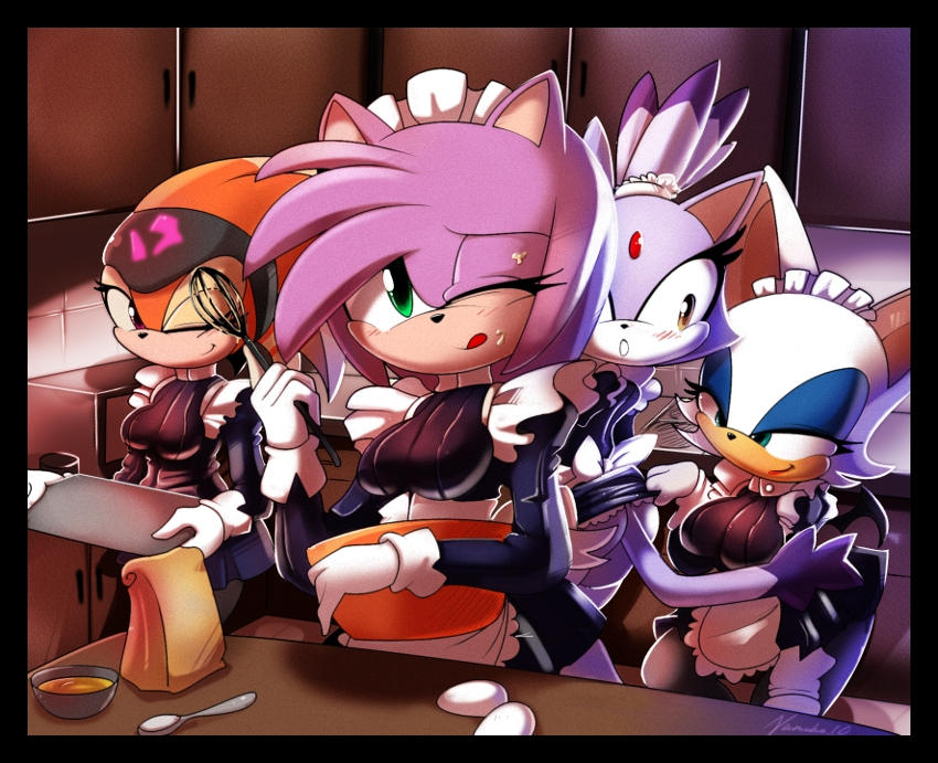 Shade Amy Blaze And Rouge By Nancher On Deviantart