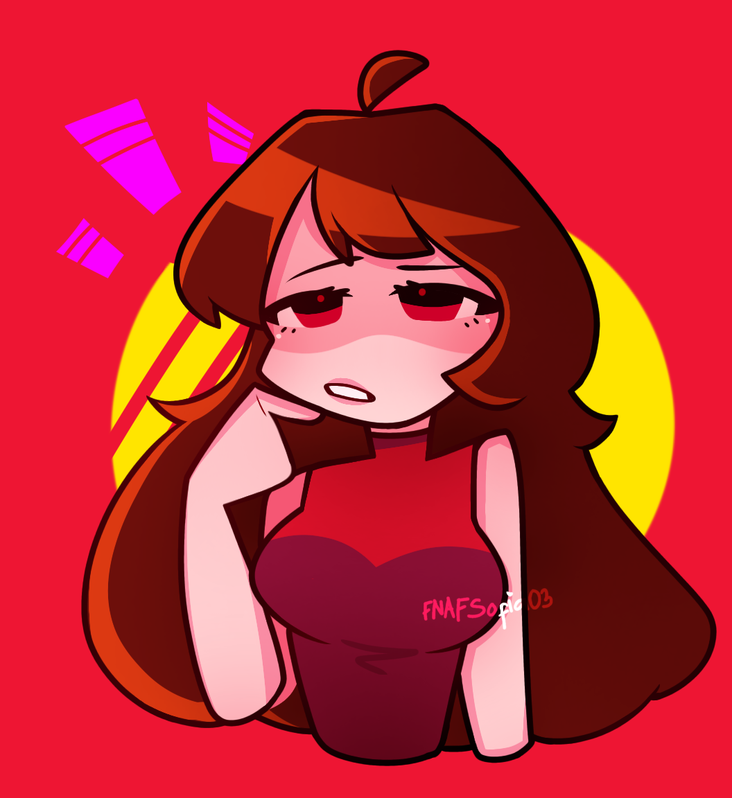 Girlfriend Fnf Fanart By Fnafsofia03 On Deviantart