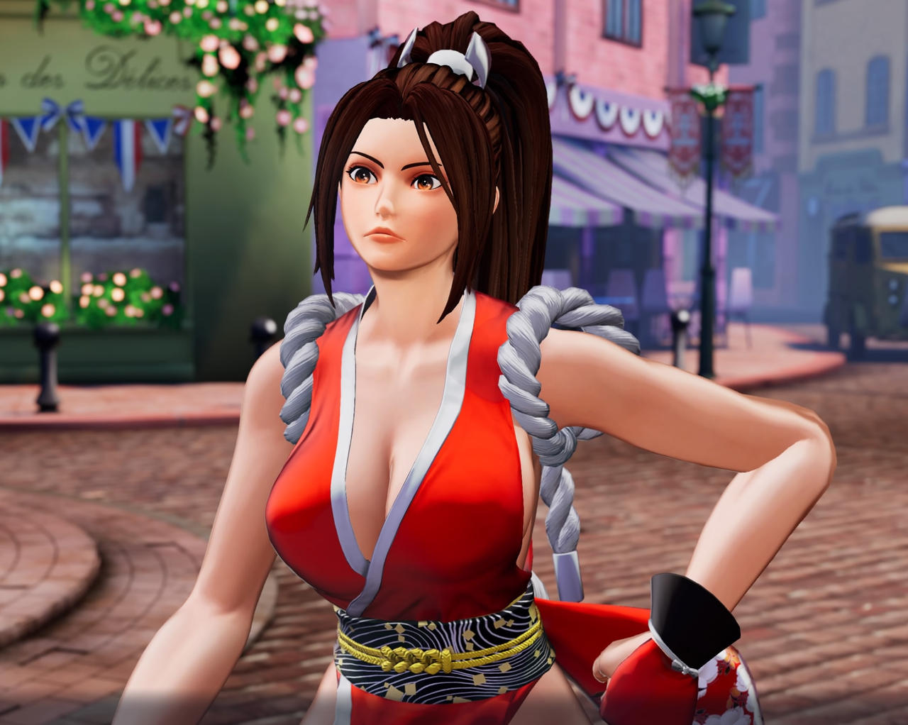 Kof Xv Mai Shiranui 2 By Trueslasherchaos On Deviantart