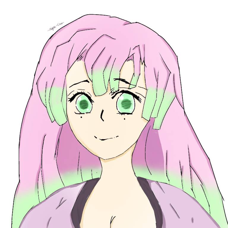 Mitsuri Kanroji fan Art By Bellafior On DeviantArt mitsuri-kanroji-fan-art-by-bellafior-on-deviantart