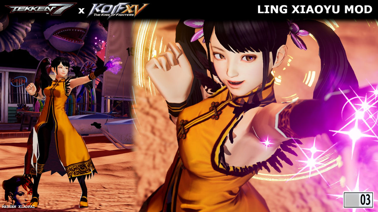 Ling Xiaoyu Mod For Athena By Theressen On Deviantart