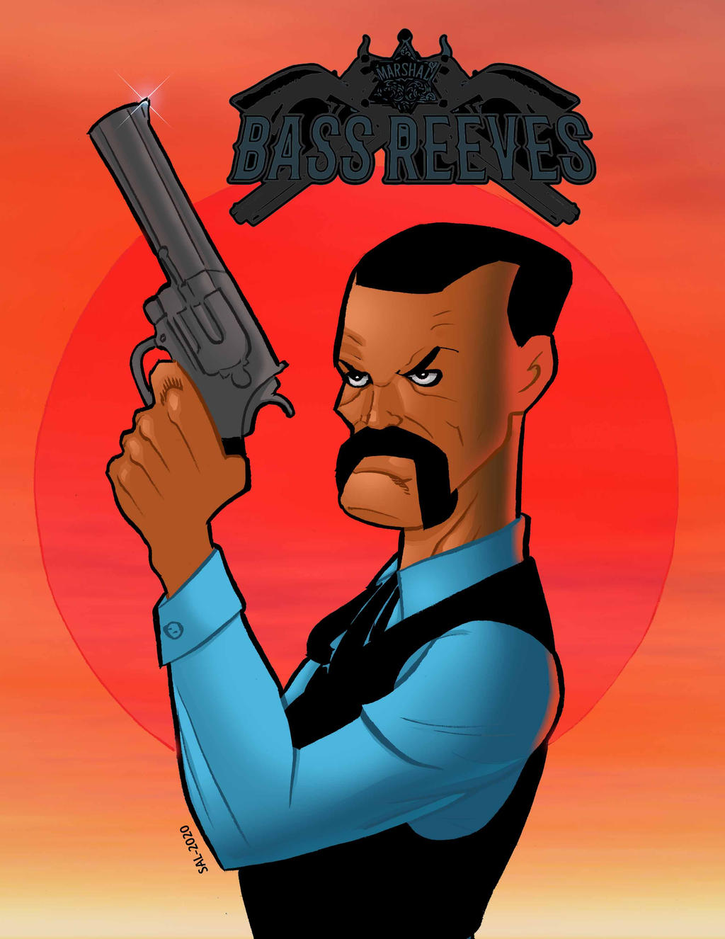 Bass Reeves By Salvador Raga On Deviantart