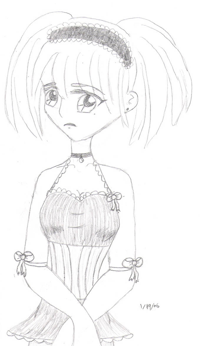 Gothic girl by frenzoid on DeviantArt