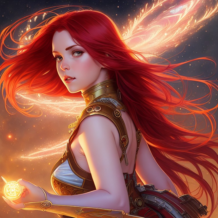 Ariel As Magic Warrior By Voldarian On Deviantart