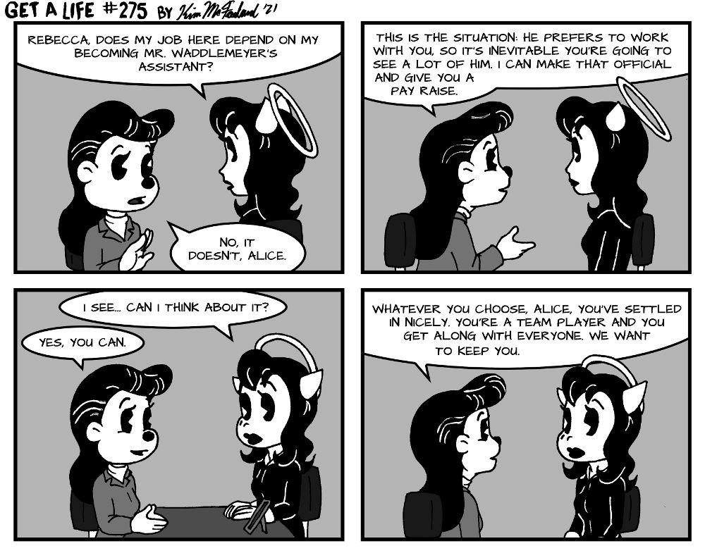 Bendy And Alice Angel In Get A Life 275 By Negaduck9 On Deviantart