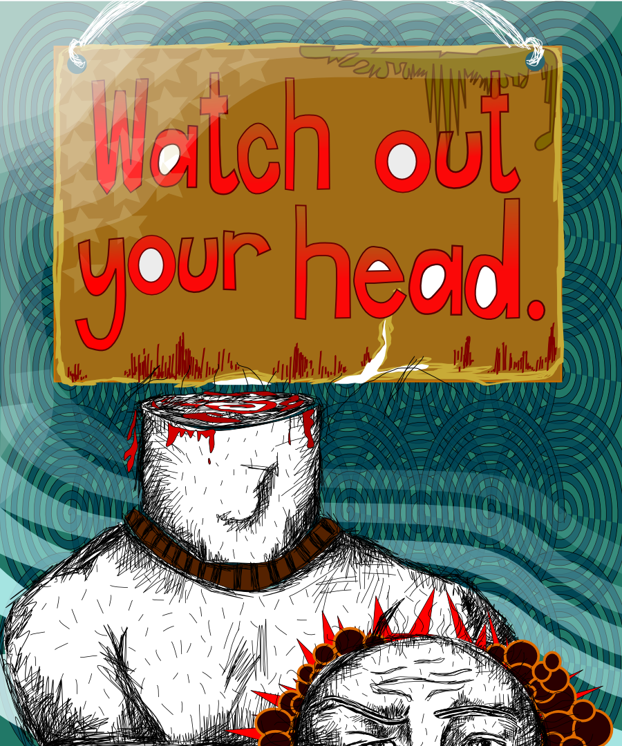 watch out your head. by gravystation on DeviantArt