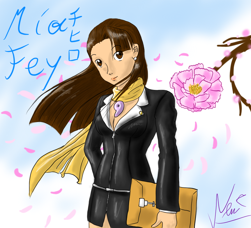 Mia Fey By Nenilein On Deviantart