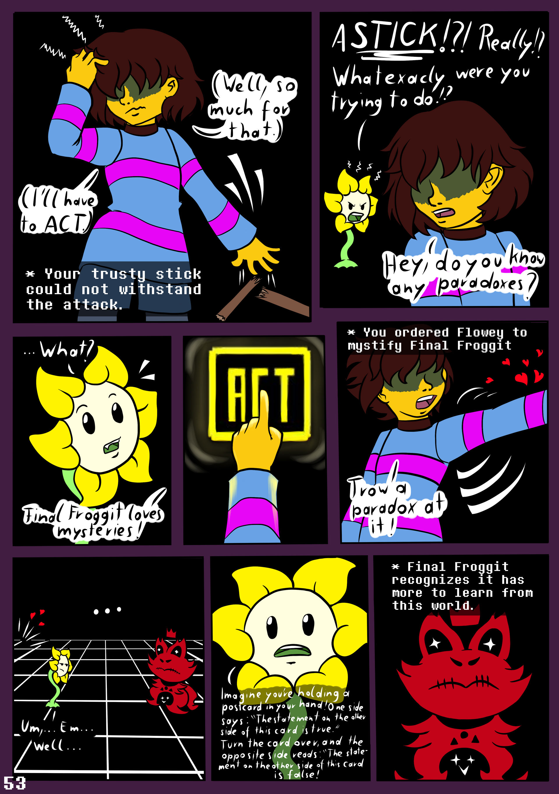 Unrelated Overflow Error Page 53 By Nenilein On Deviantart
