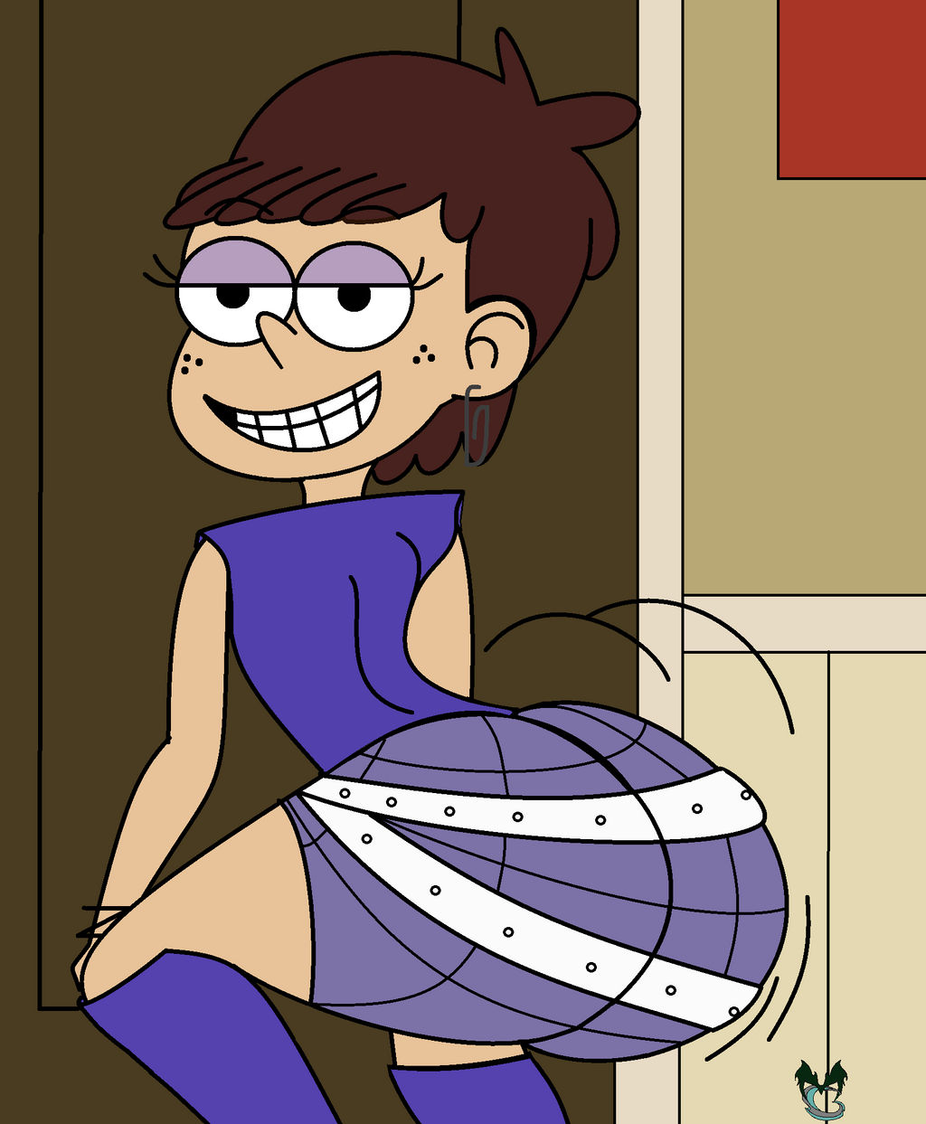 Luna Loud Twerking By Masterghostunlimited On Deviantart