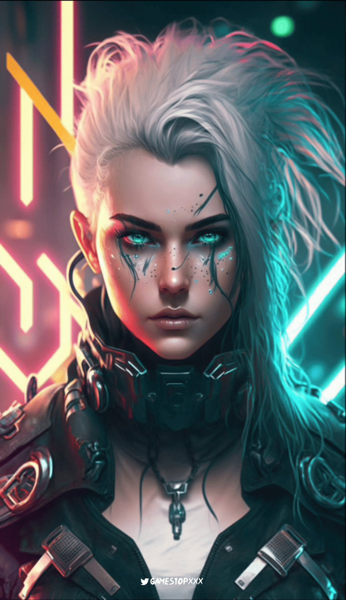 Cyberpunk Girl Ai Art By Adultapp On Deviantart