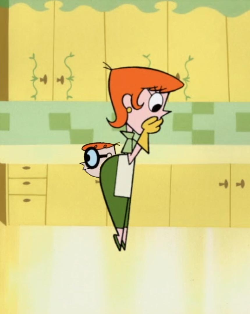 Mom Butts Heads With Dexter By Benderjam On Deviantart