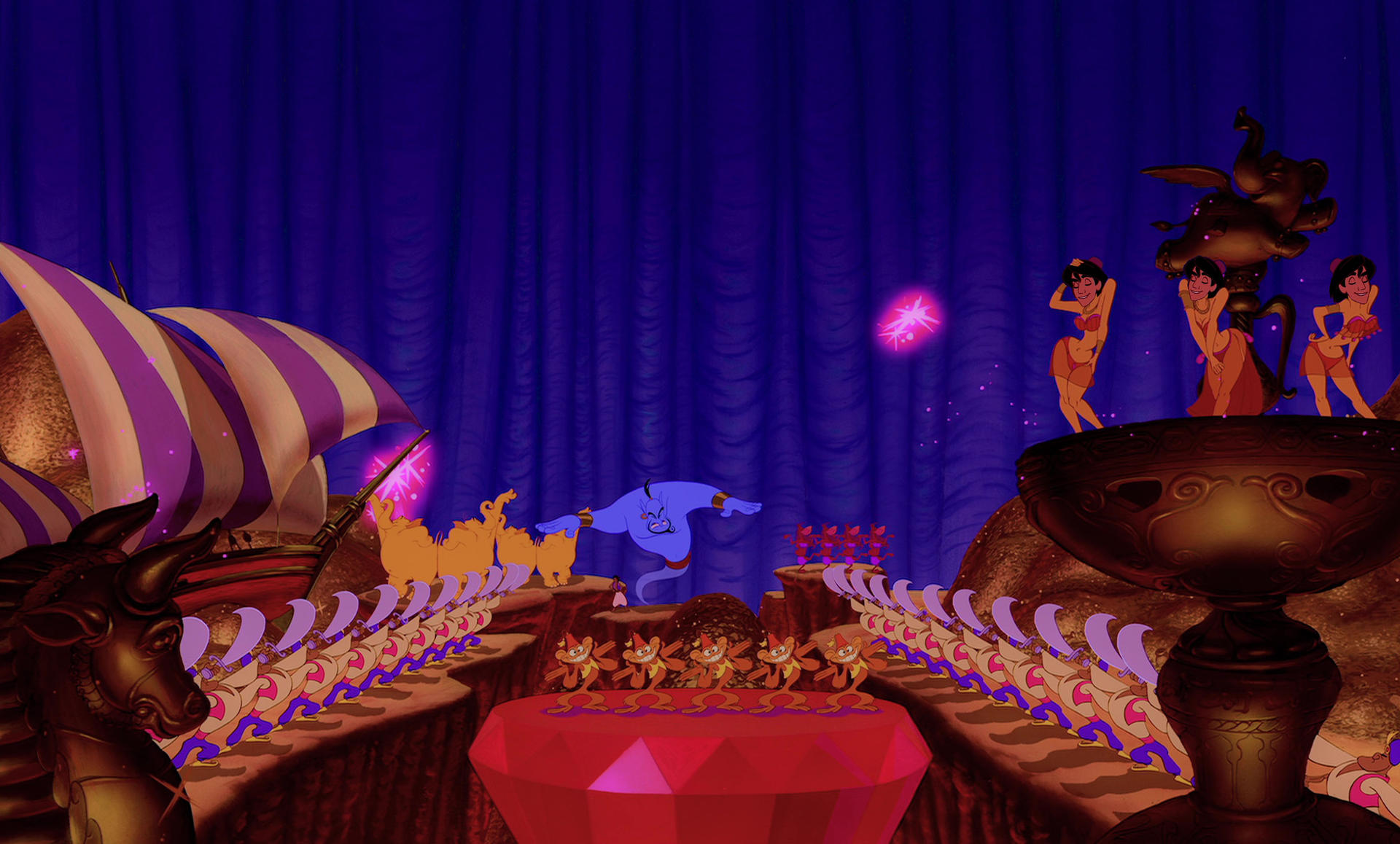 Aladdin Belly Dancer Clones By Benderjam On Deviantart