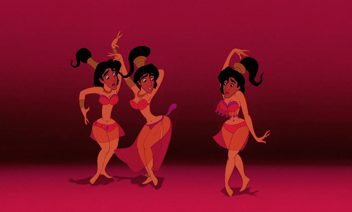 Three Aladdin Belly Dancers By Benderjam On Deviantart