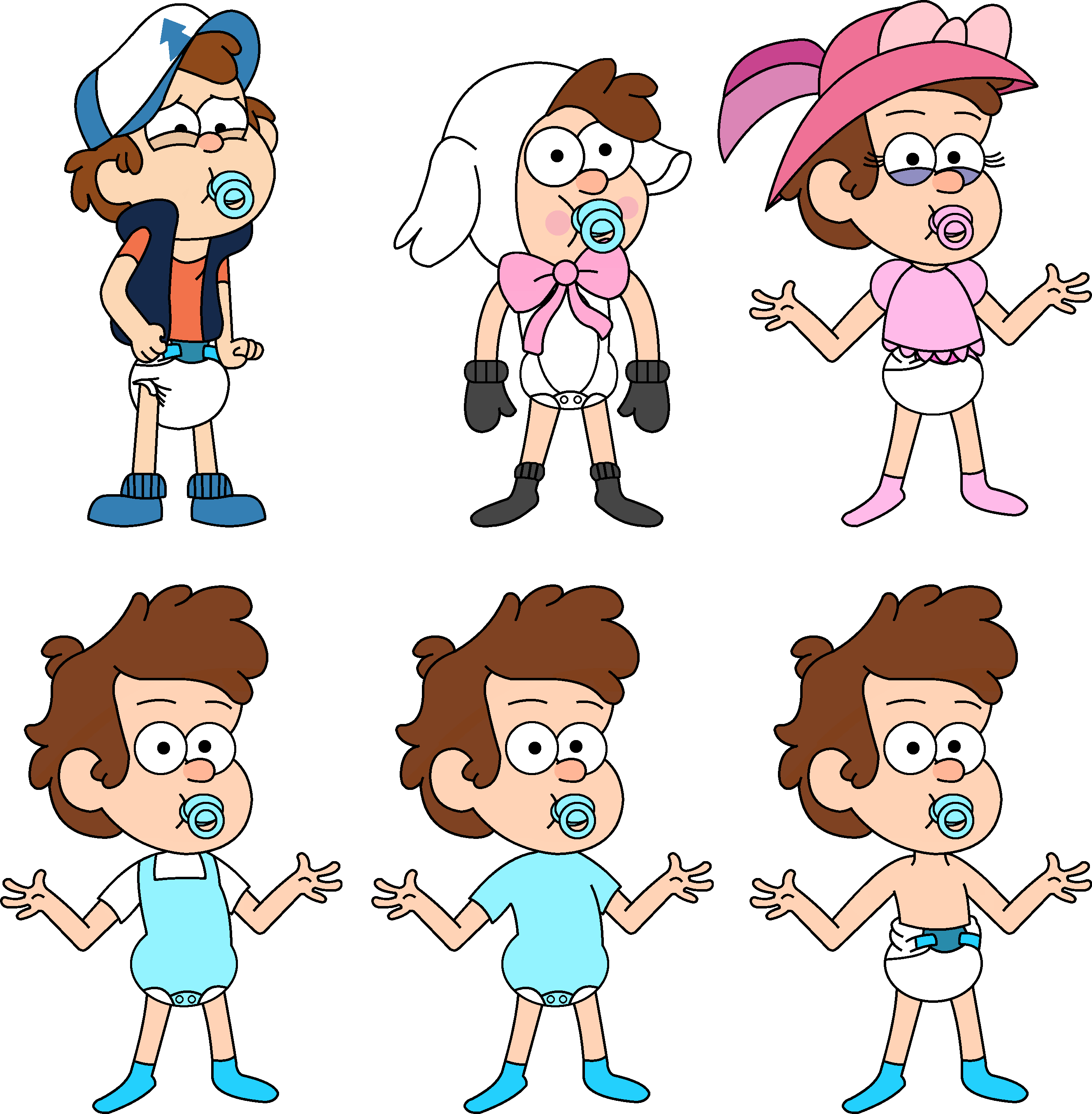 Diaper Pines Fashion Show By Zgwrox On Deviantart