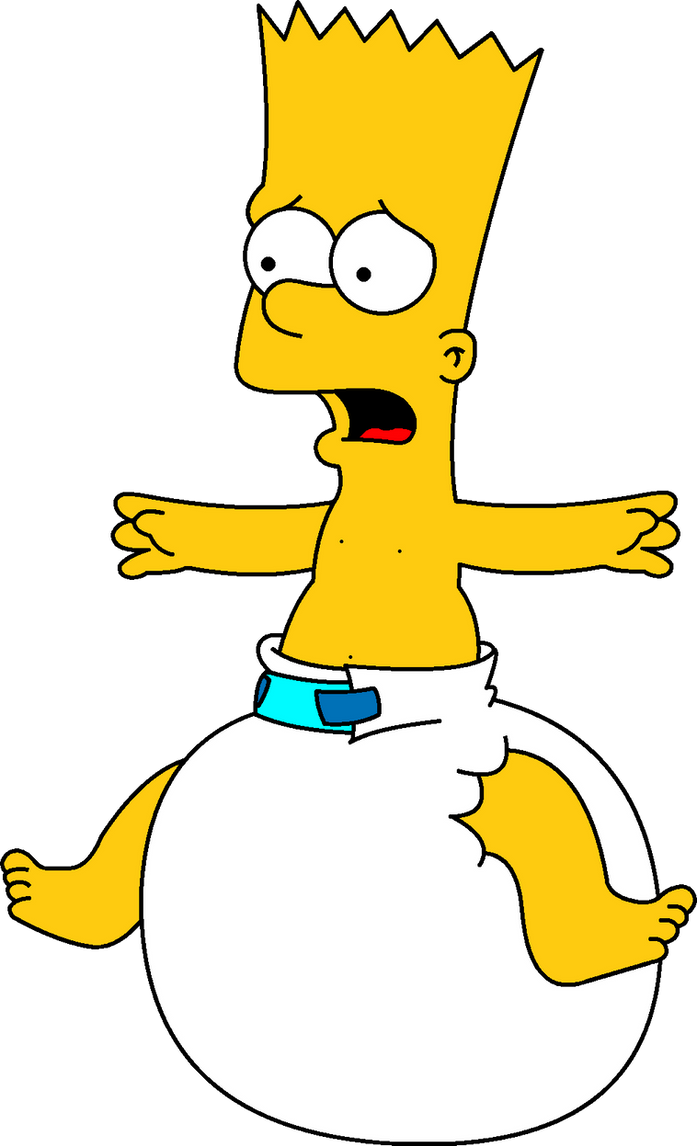 Bart's big diaper by zgwrox on DeviantArt Bart's big diaper by zgwrox on DeviantArt