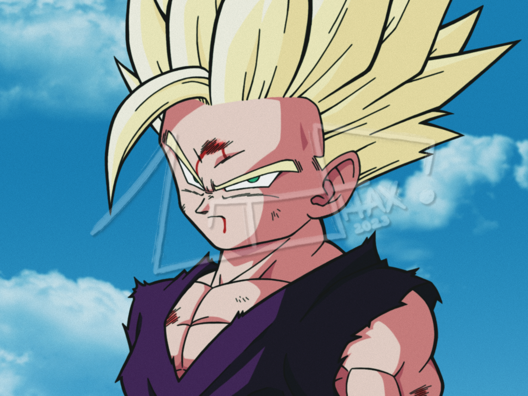 Dbz Redraw Cell Saga Gohan Ssj2 By Wtfhax93 On Deviantart