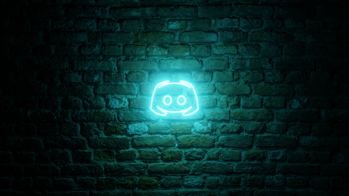 Neon Blue Discord Logo By Jsasasaaaaa On Deviantart