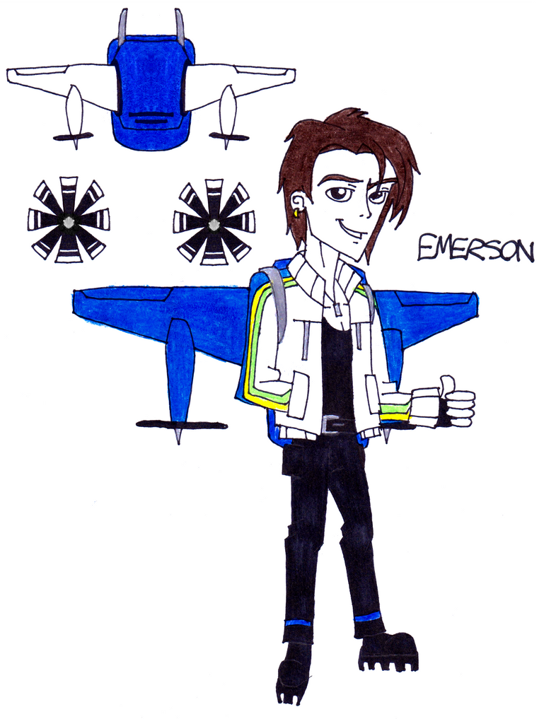 Emerson The Brazillian Plane Humanized By Sup Fan On Deviantart