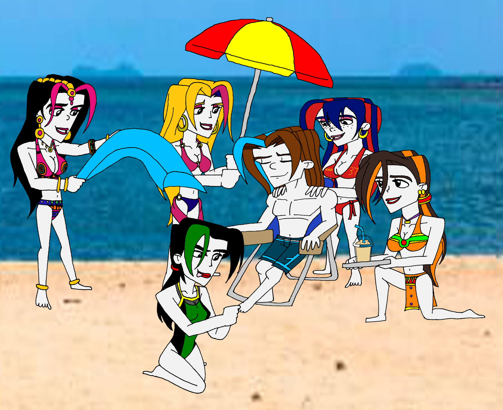 Request Thomas King Of The Beach By Sup Fan On Deviantart