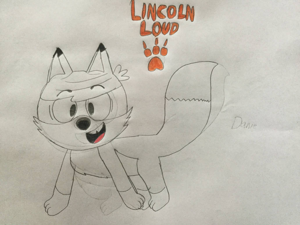 The Loud House Fox Lincoln By Maksutersoy On Deviantart