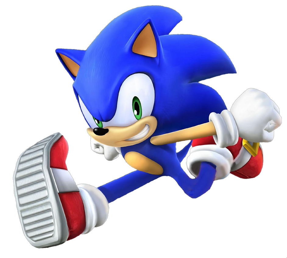 Super Smash Bros Wii U Sonic Game Cover Render By Sarzaa On Deviantart