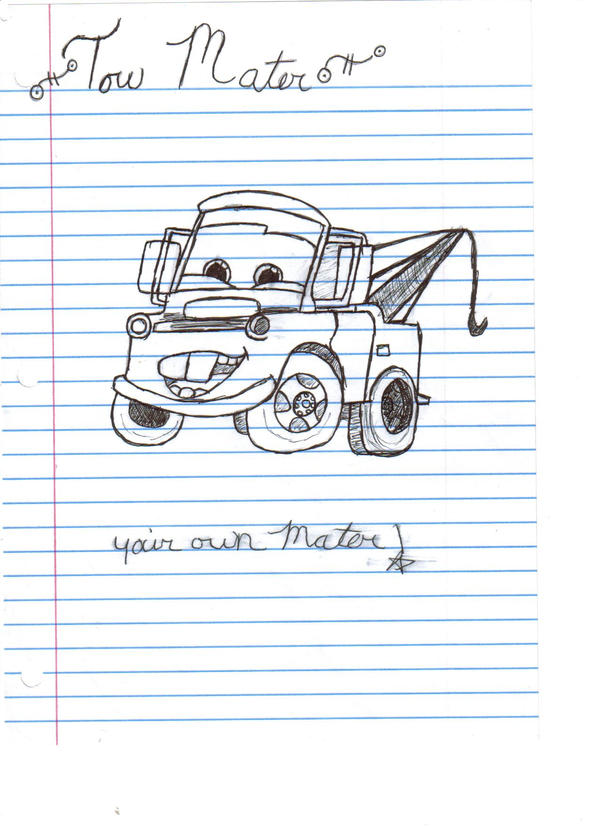 Tow Mater by peterpandagirl on DeviantArt