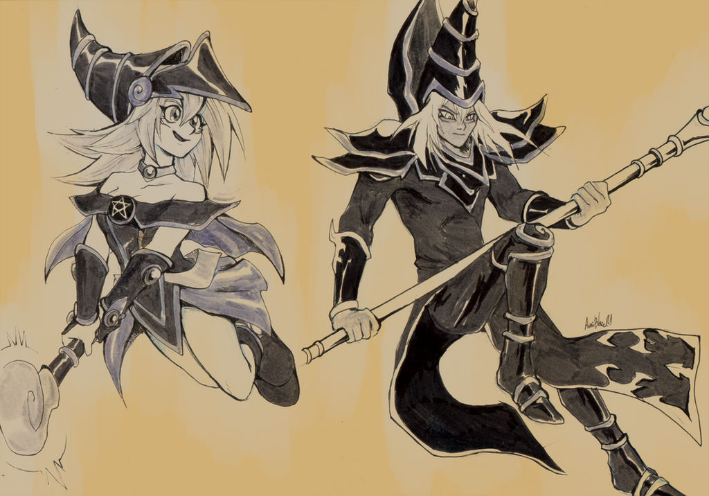Ygo Black Magic By Auroblaze On Deviantart