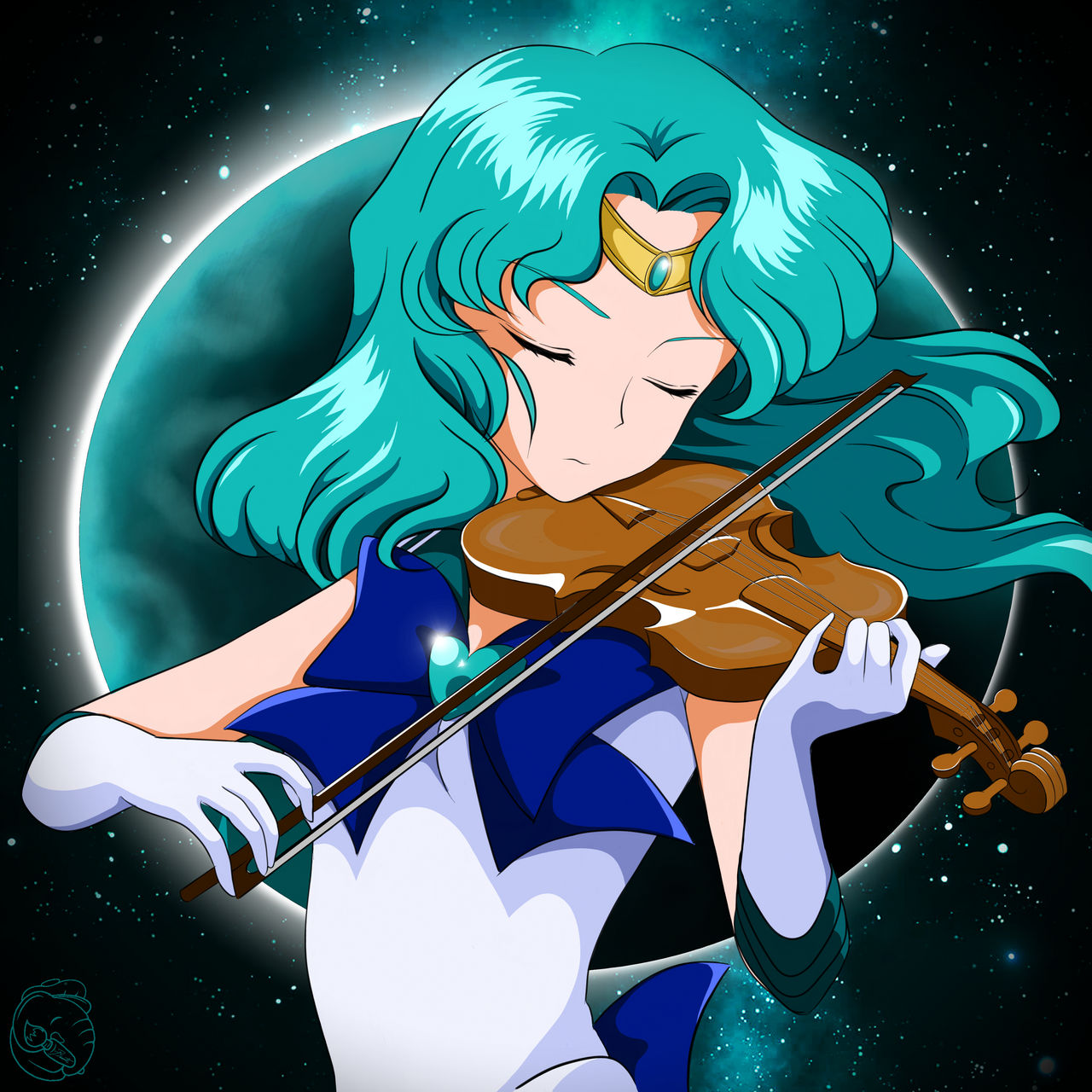 Sailor Neptune By Jennybunte On Deviantart