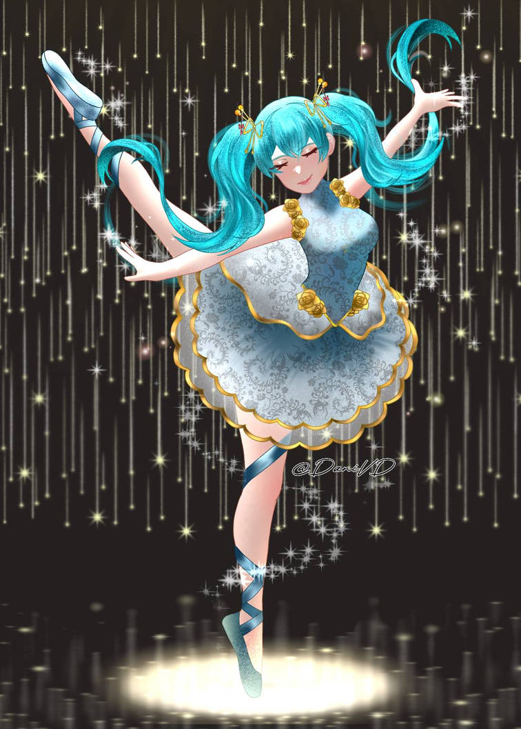 Hatsune Miku Ballet Dancer By Danivd On Deviantart