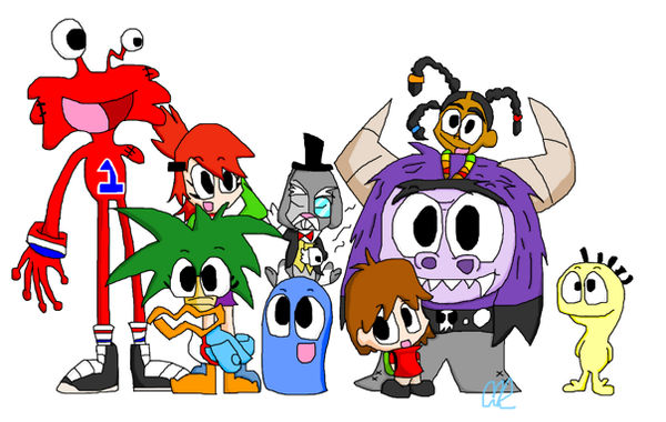 Foster's- Main Characters by LilWhalePrincess on DeviantArt