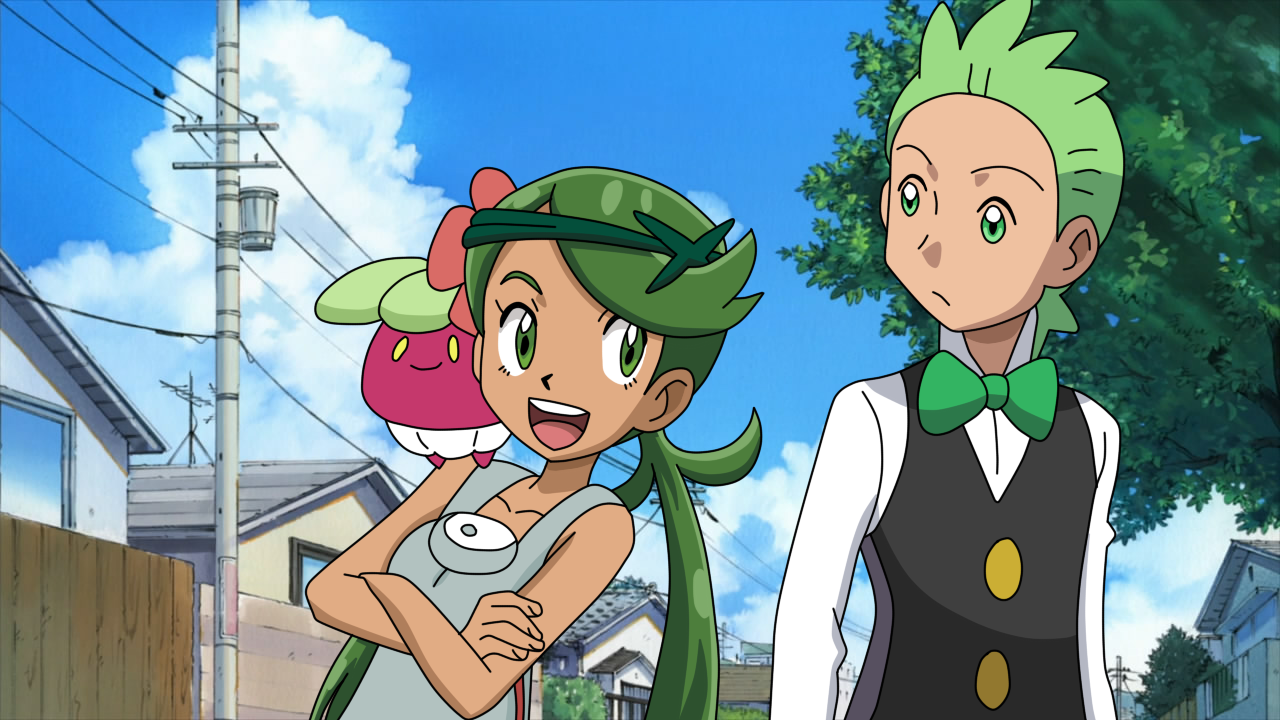 Pokemon Anime Fanart Mallow And Cilan By Aquamimi123 On Deviantart